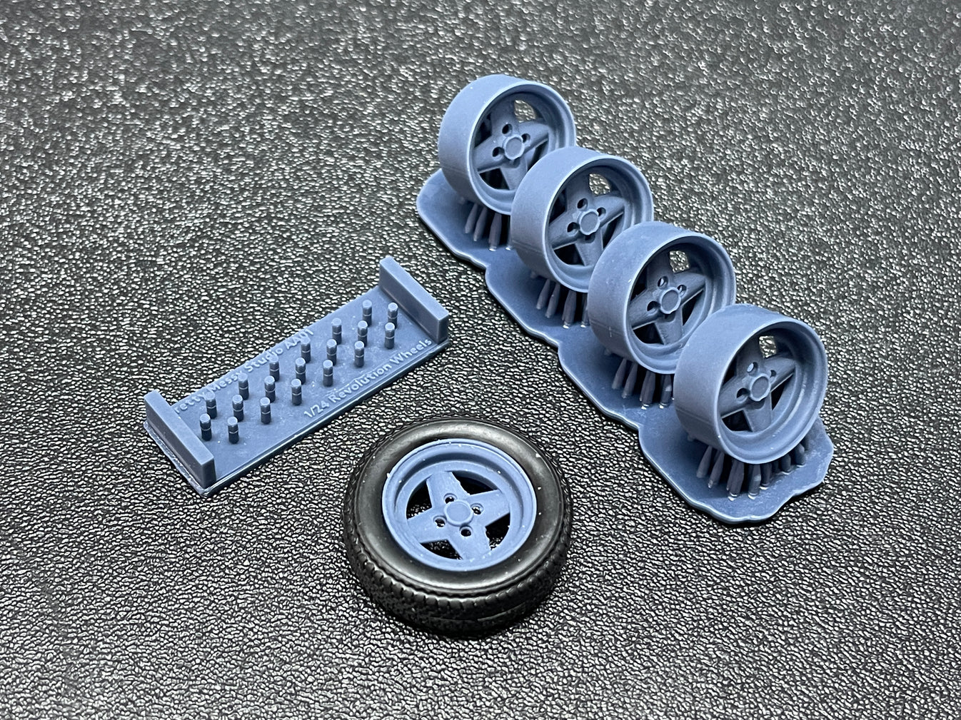 1/24 Revolution Wheels 13 inch for Classic Mini Cooper – Pretty Messy ...